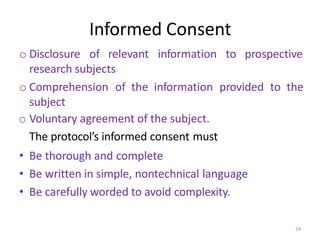 Clinical trial protocol development | PPTX