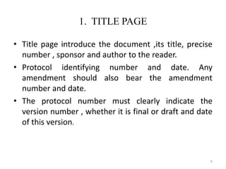 Clinical trial protocol development | PPTX