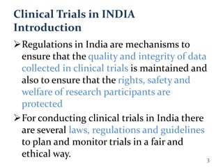 Clinical trial regulation 2019 | PPTX