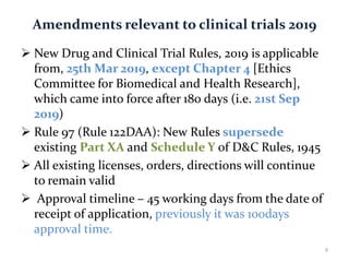 Clinical trial regulation 2019 | PPTX