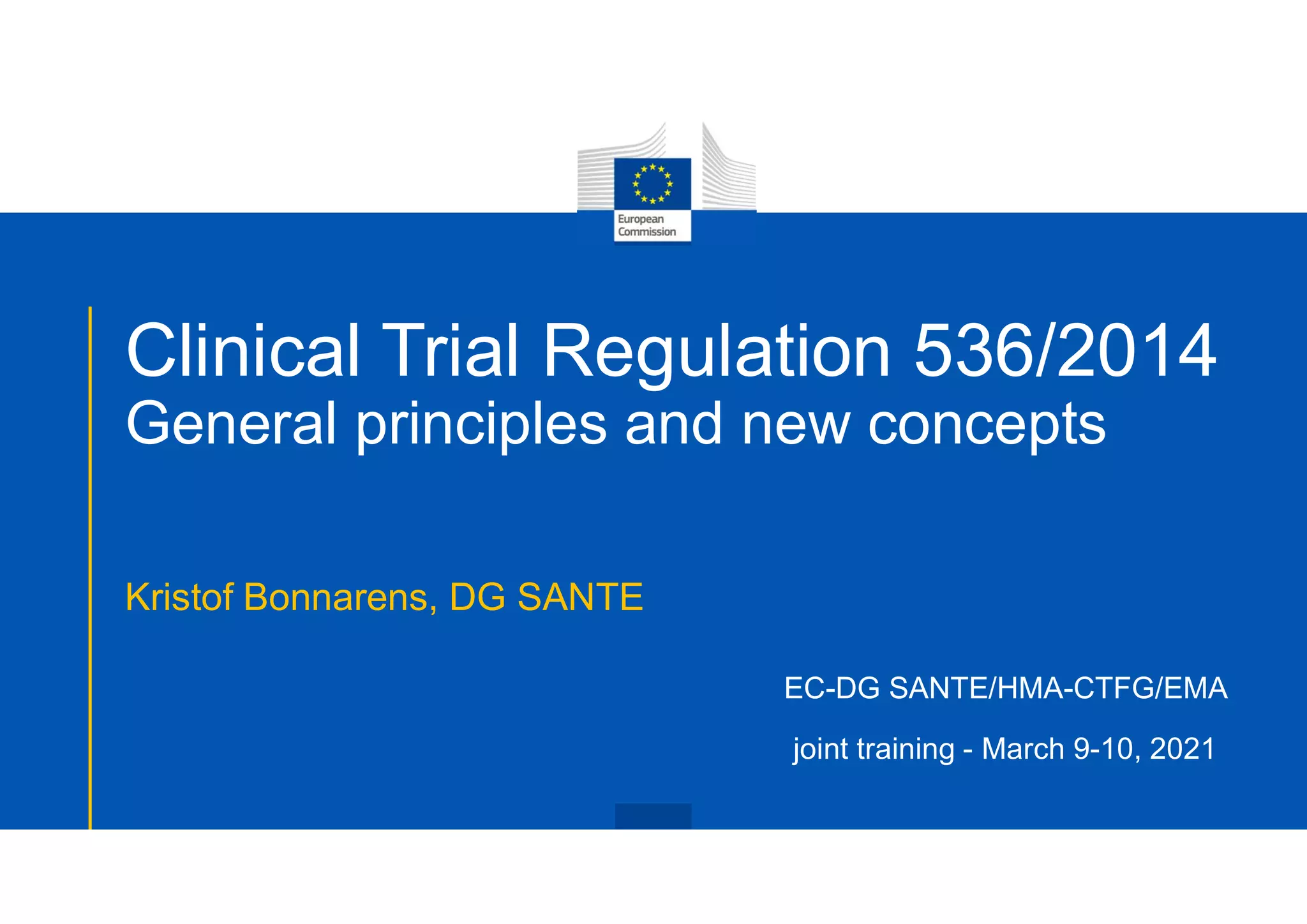 Clinical trial regulation 536 2014 | PDF