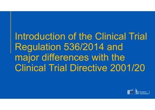 Clinical trial regulation 536 2014 | PDF