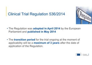 Clinical trial regulation 536 2014 | PDF