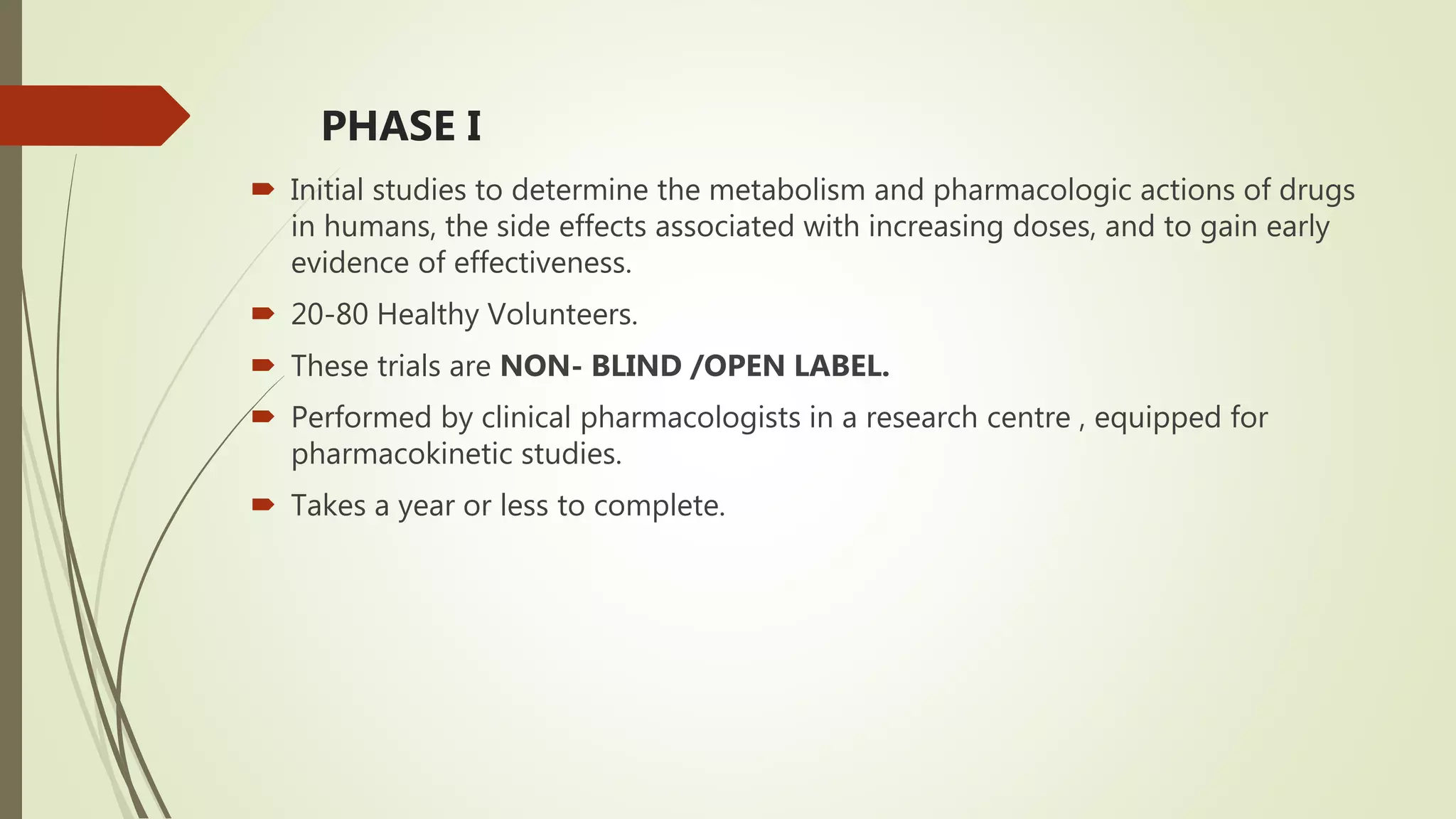 DRUG DEVELPOMENT & DISCOVERY- CLINICAL TRIALS | PPTX