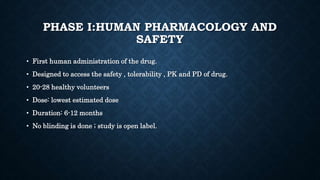 clinical trials and phases ptx | PPTX | Pharmaceutical Industry ...