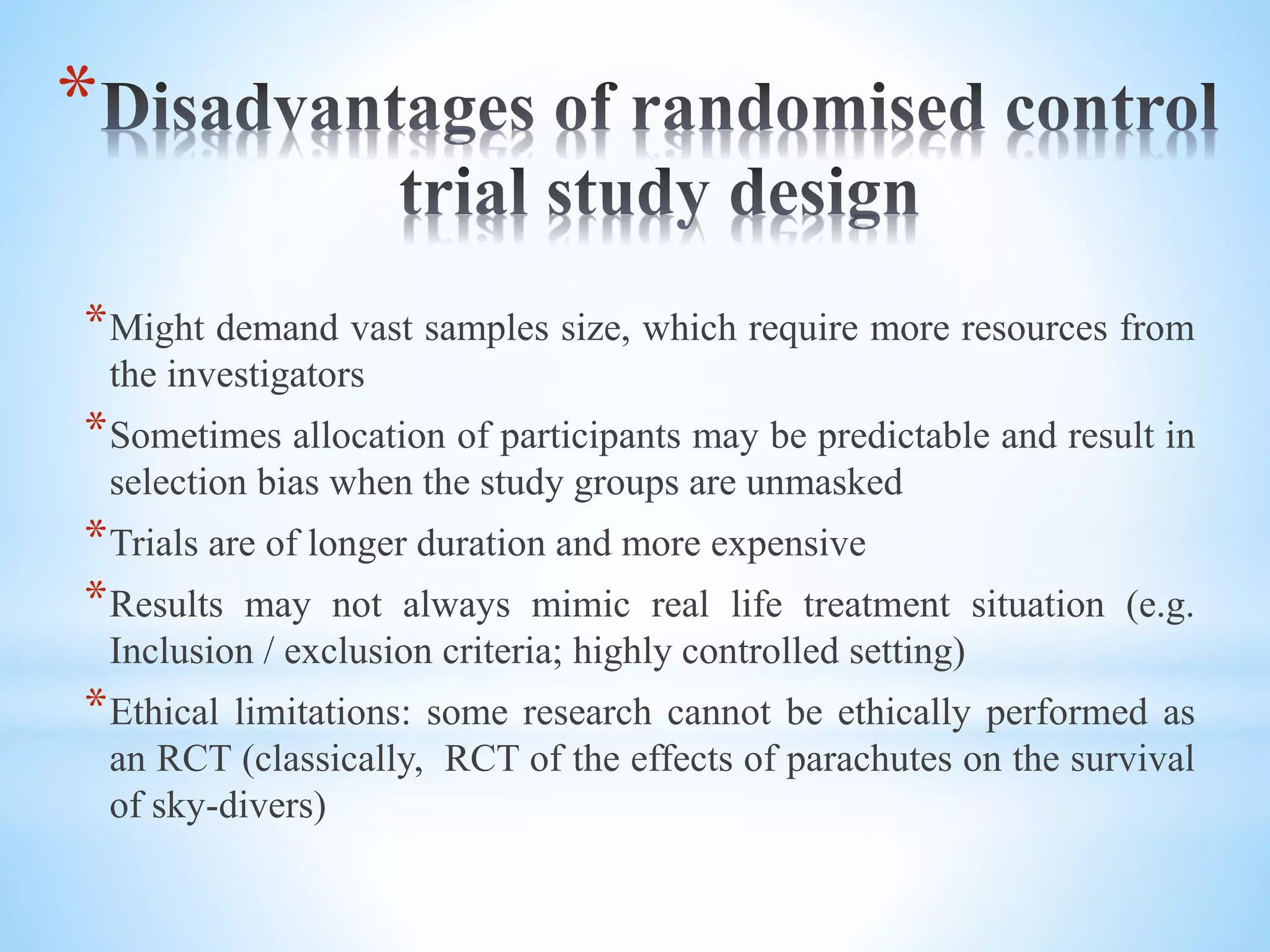 Clinical trials its types and designs | PPTX