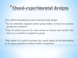 Clinical trials its types and designs | PPTX