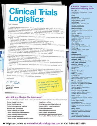 Clinical Logistics Trial | PDF