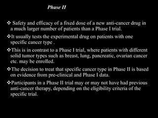 Clinical trials and evidence | PPTX