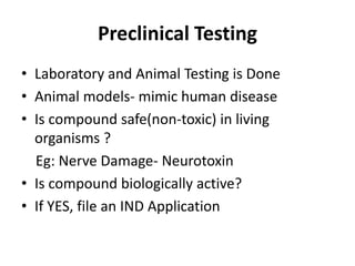 Clinical trials and new drug development | PPTX