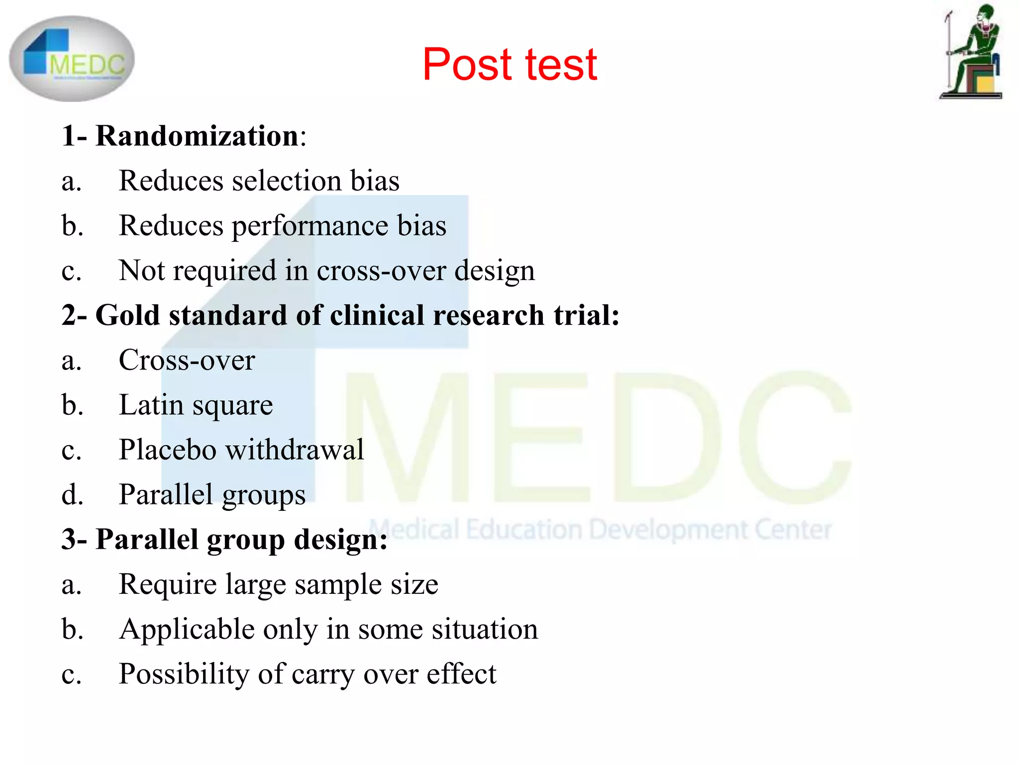 Clinical trials designs | PPTX