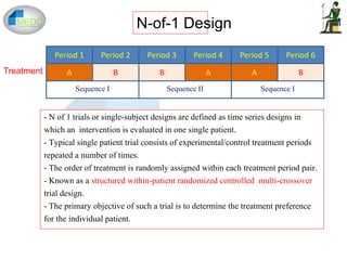 Clinical trials designs | PPTX