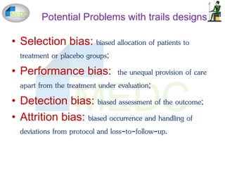 Clinical trials designs | PPTX