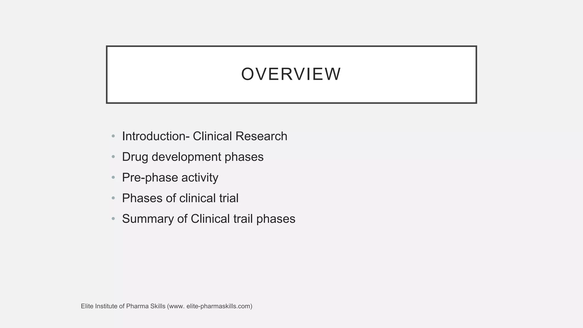 Clinical trials phases: Phase 0 to 4: An Overview | PPTX