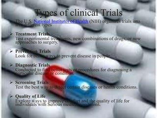 Clinical trials ppt | PPT