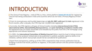 CLINICAL TRIALS REGISTRY-INDIA.pptx