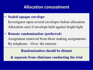 Clinical trial study design | PPT