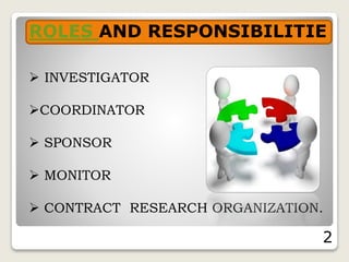 Clinical trial study team | PPTX