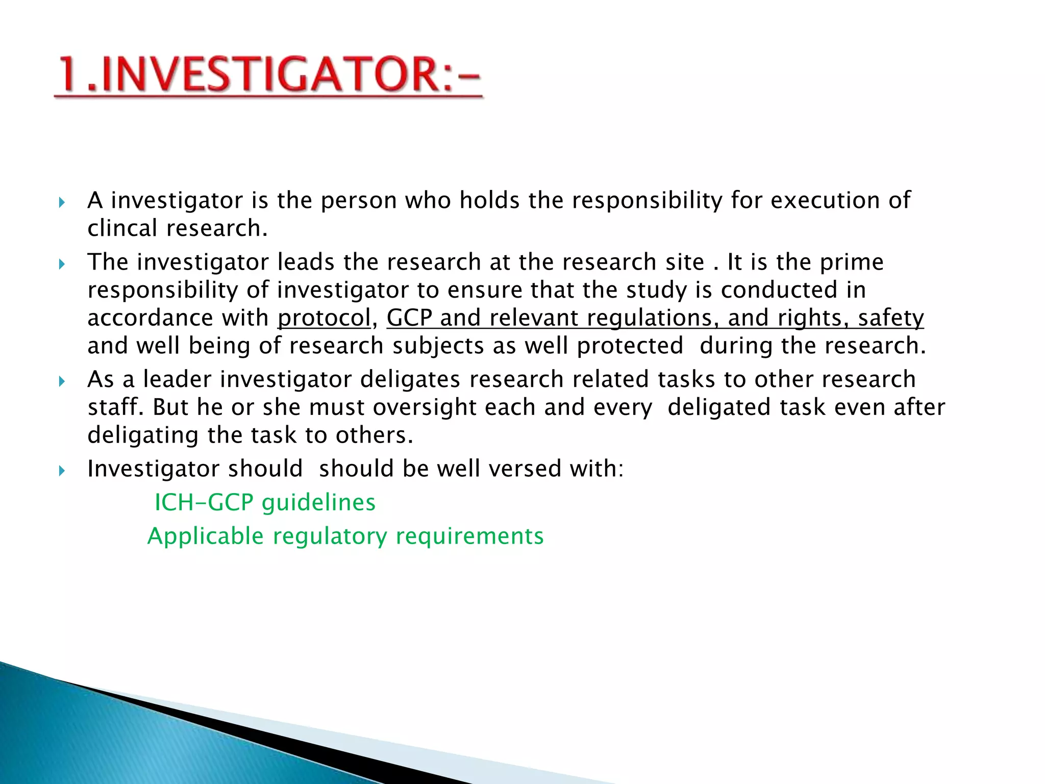 Clinical trial study team | PPTX