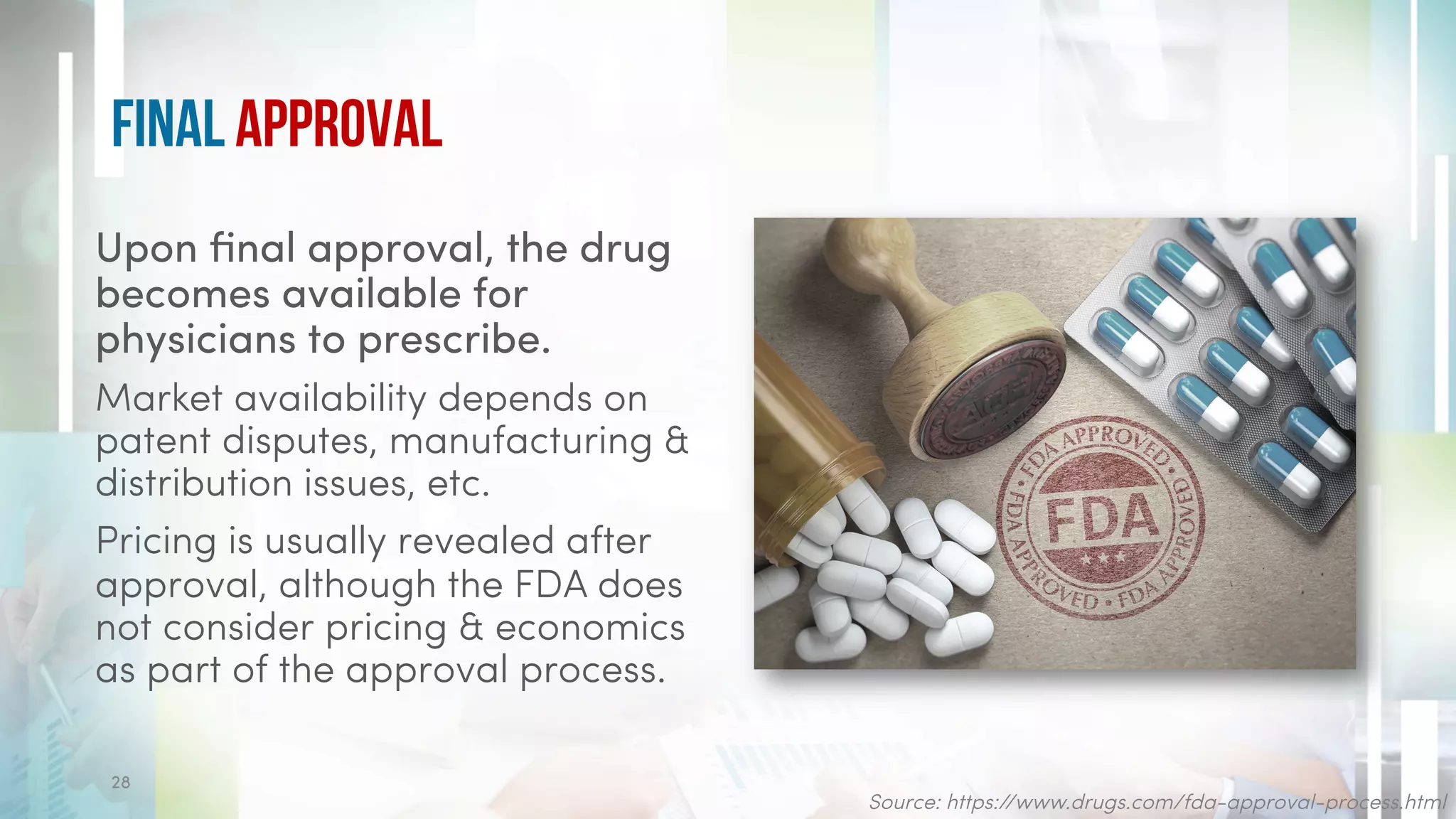 Clinical Trials & Drug Approval Process | PDF