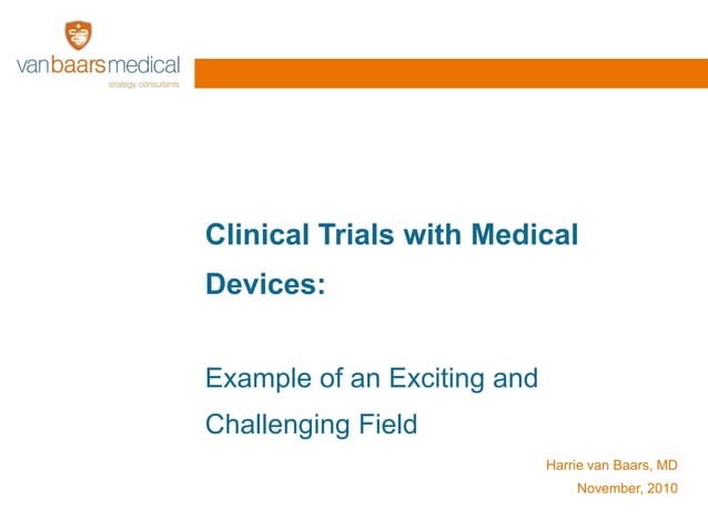 Clinical Trials With Medical Devices | PDF | Surgery | Medical Health