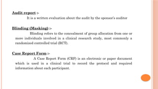 CLINICAL TRIAL- CLINICAL TRIAL TERMINOLOGY.pptx