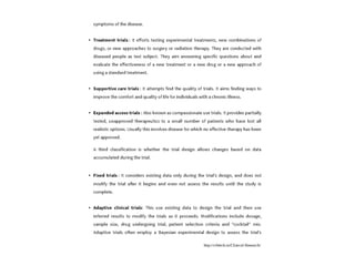 Clinical Tial and its types | PPT