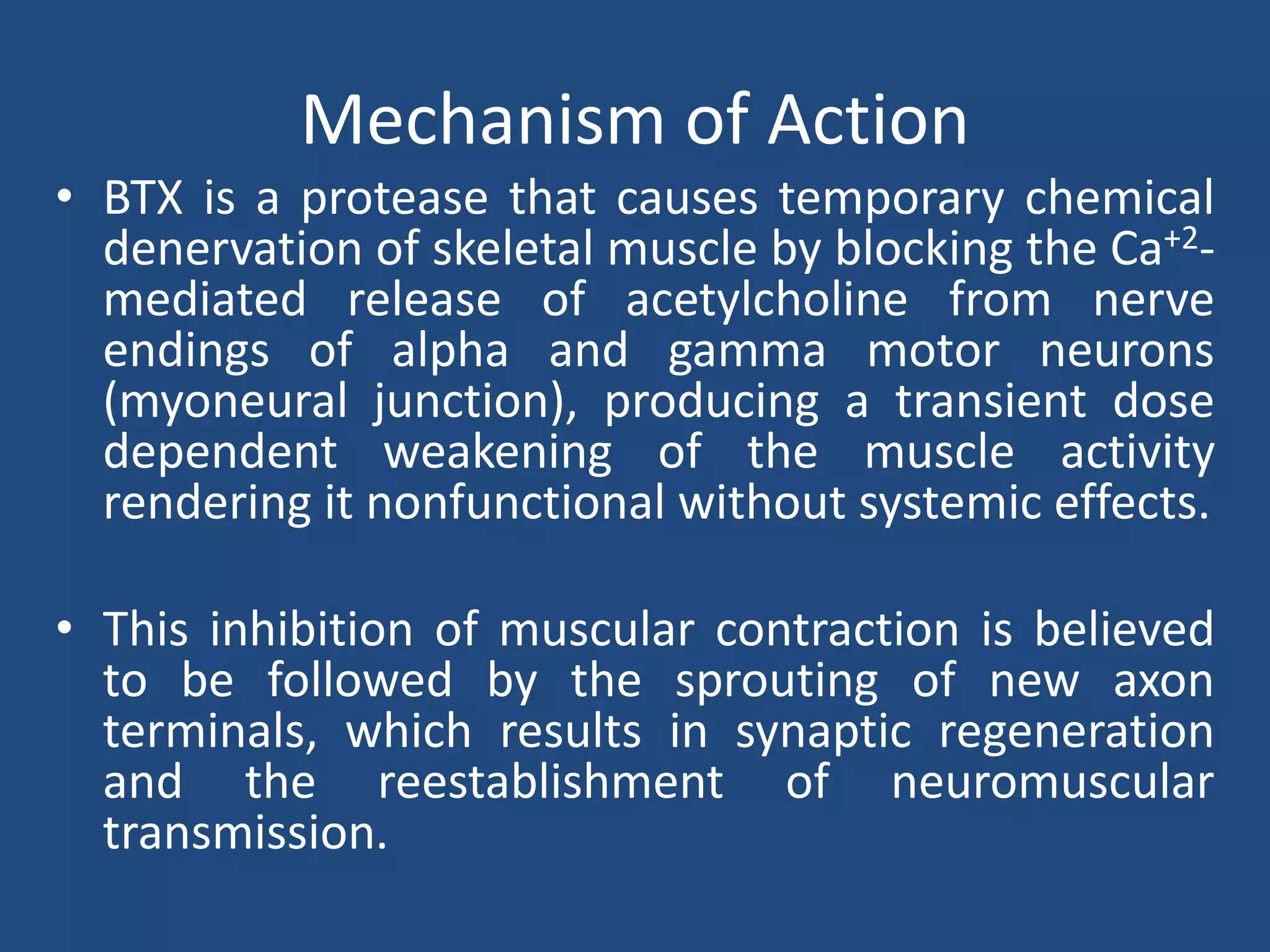 Clinical use of botulinum toxins in omfs | PPTX