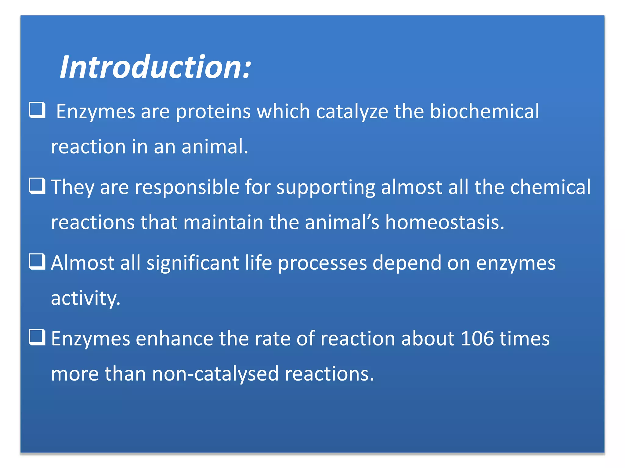 Clinical use of enzymes | PPTX