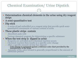 Clinical utility of urinalysis | PPTX