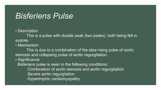 Clinical Value of Examination of Radial and Carotid Pulses at Bedside | PPT