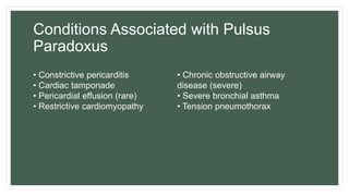 Clinical Value of Examination of Radial and Carotid Pulses at Bedside | PPT