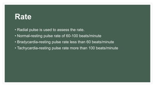 Clinical Value of Examination of Radial and Carotid Pulses at Bedside | PPT