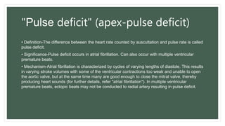 Clinical Value of Examination of Radial and Carotid Pulses at Bedside | PPT