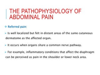 Clinical vignette 5 (Acute Abdominal Pain) | PPTX