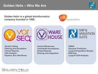 An Exploration of Clinical Workflows in VarSeq | PPT