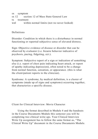 Clinical Write Up ExampleID Joseph Smith, 35 years old, male,.docx