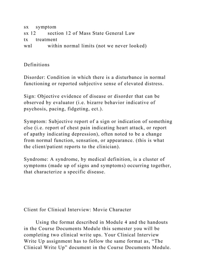 Clinical Write Up ExampleID Joseph Smith, 35 years old, male,.docx