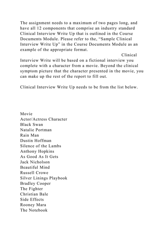 Clinical Write Up ExampleID Joseph Smith, 35 years old, male,.docx