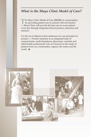 Clinica mayo modelo de salud | PDF