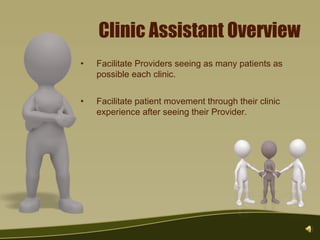 Clinic Assist | PPT | Medical Tests | Medical Health
