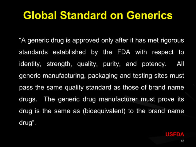 Clinician view point on prescribing Generic Medicine | PPT ...