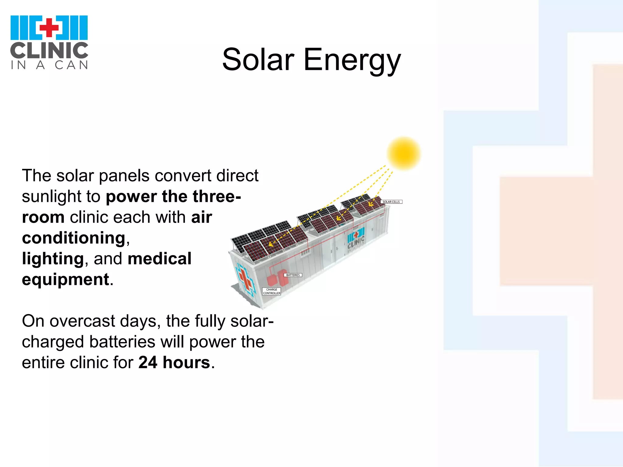 From Shipping Container to Medical Clinic: The First Solar Powered ...