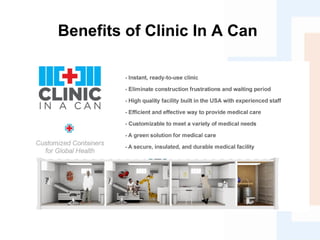 From Shipping Container to Medical Clinic: The First Solar Powered ...