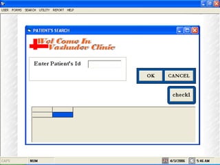 Clinic information management system | PPT