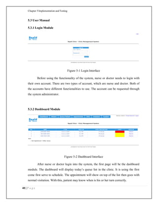 Clinic management system project report.pdf