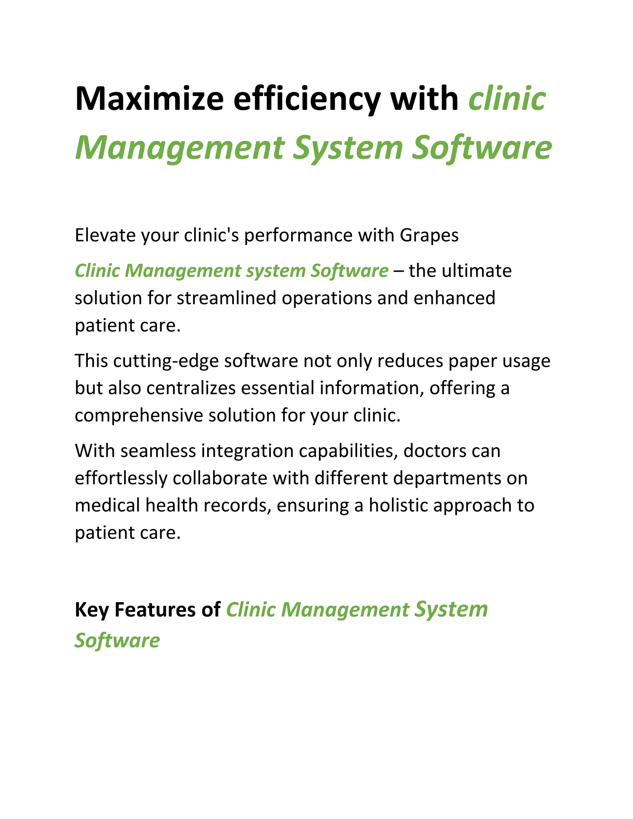 Grapes clinic Management System Software.docx
