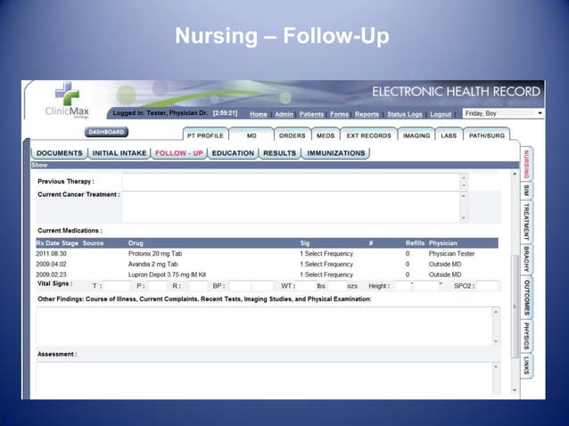 Clinicmax EHR for Oncology | PPT