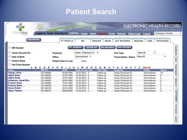 Clinicmax EHR for Oncology | PPT