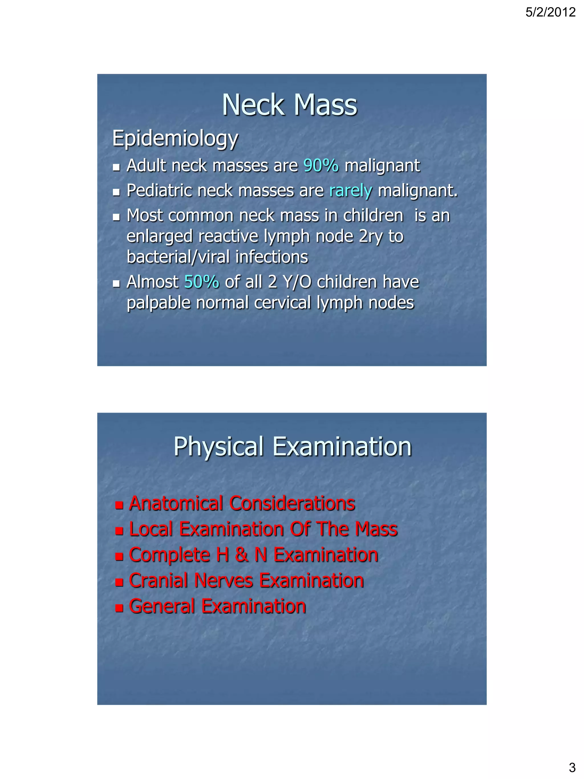 Clinico Radiological Approach For Diagnosis Of Neck Swellings Pdf